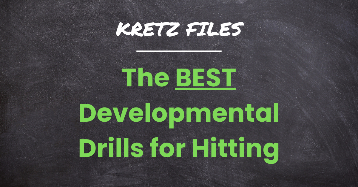 The Best Developmental Baseball Drills for Hitting